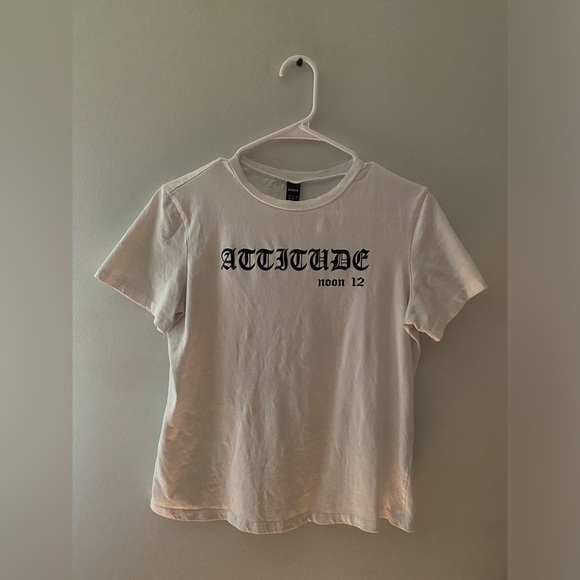 SHEIN | Tops | Shein Letter Graphic Tee | Poshmark